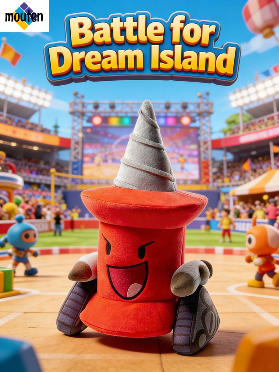 Мягкая игрушка Battle for Dream Island Pin 35cm купить на OZON по ...