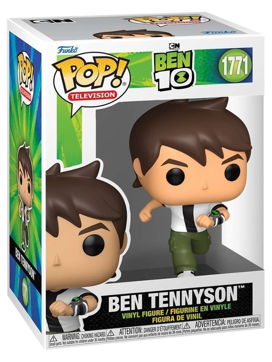 Фигурка Funko POP! TV Ben 10 Ben Tennyson (1771) 86294 купить на OZON ...