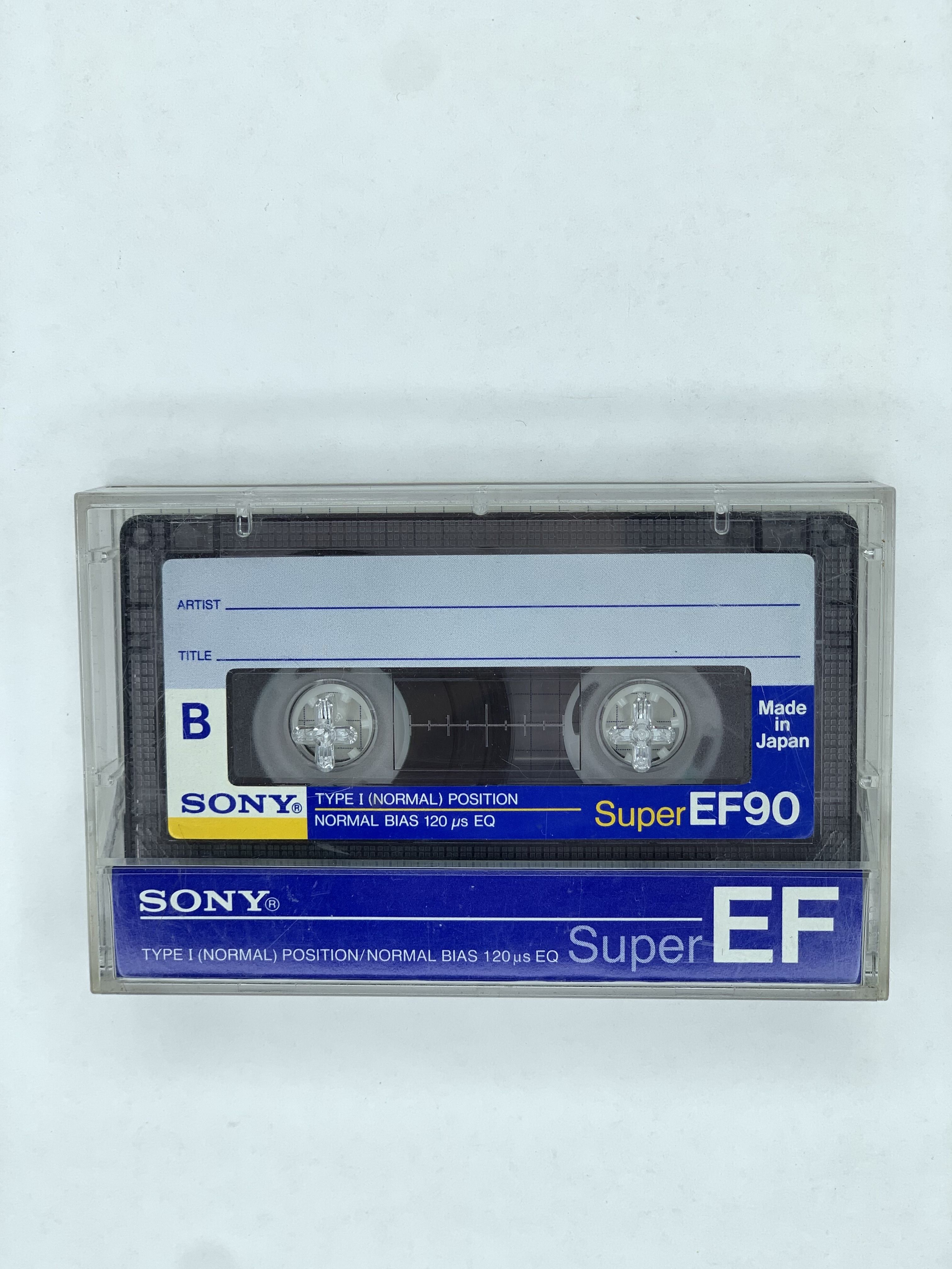 Аудиокассета Sony Super EF 90 (Type I / Normal Position), 90 минут ...