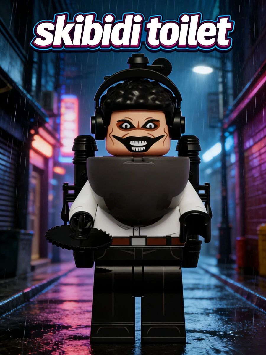 Набор минифигурок Скибиди Туалет / Skibidi Toilet совместимы с ...