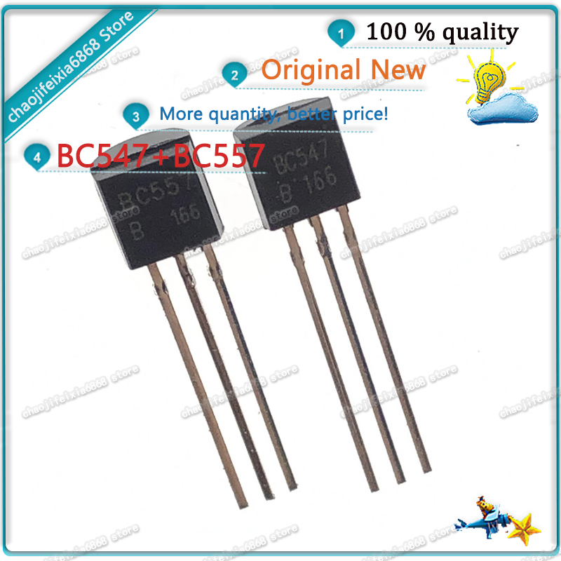 50 пар BC547+BC557 совершенно новый купить на OZON по низкой цене ...