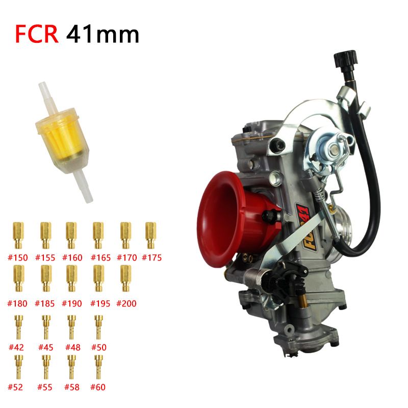 Тюнинговый карбюратор FCR 28-41мм для мотоциклов CRF650, FS450, большой ...