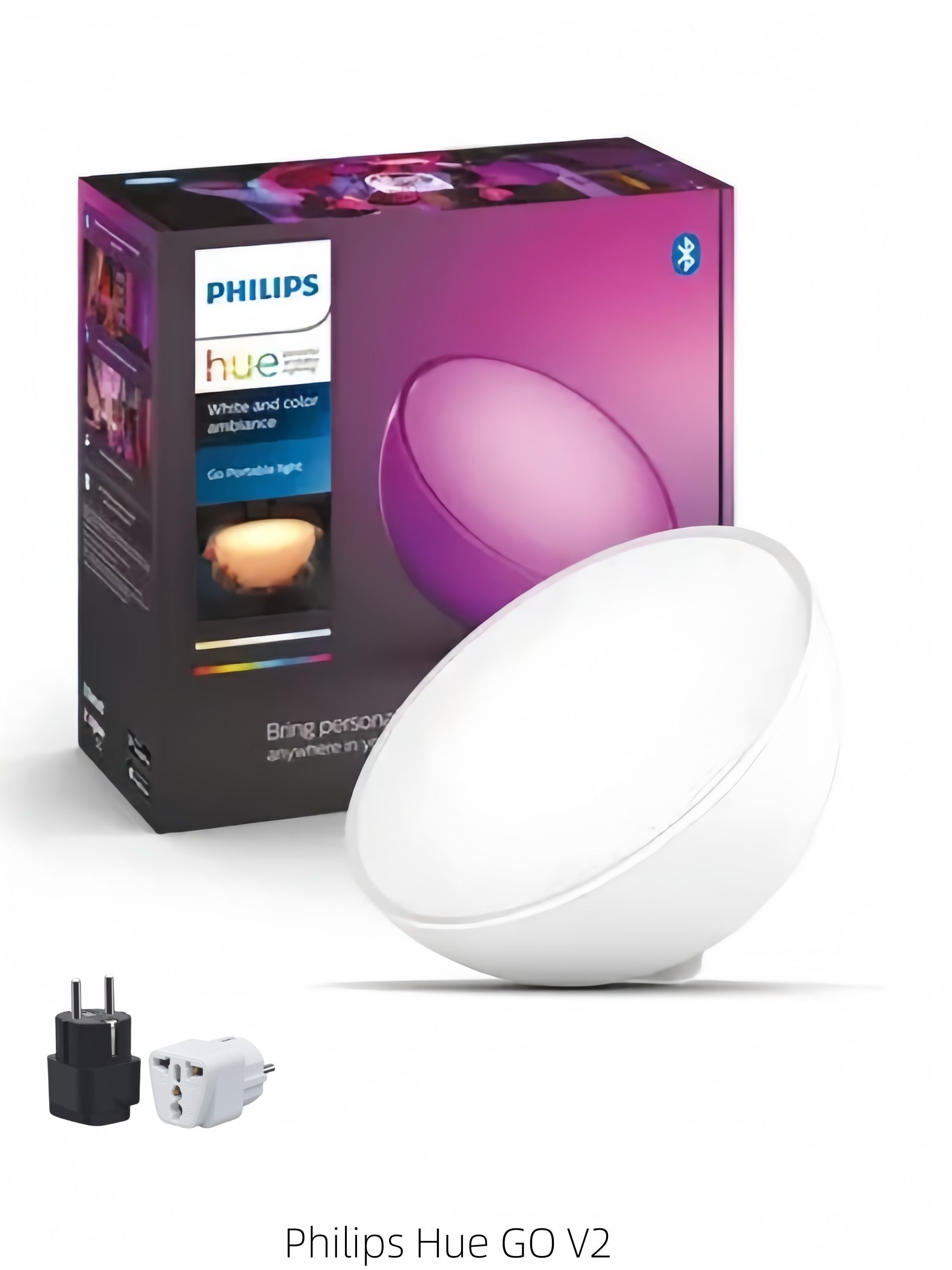 Портативная умная светодиодная настольная лампа Philips Hue GO V2 ...