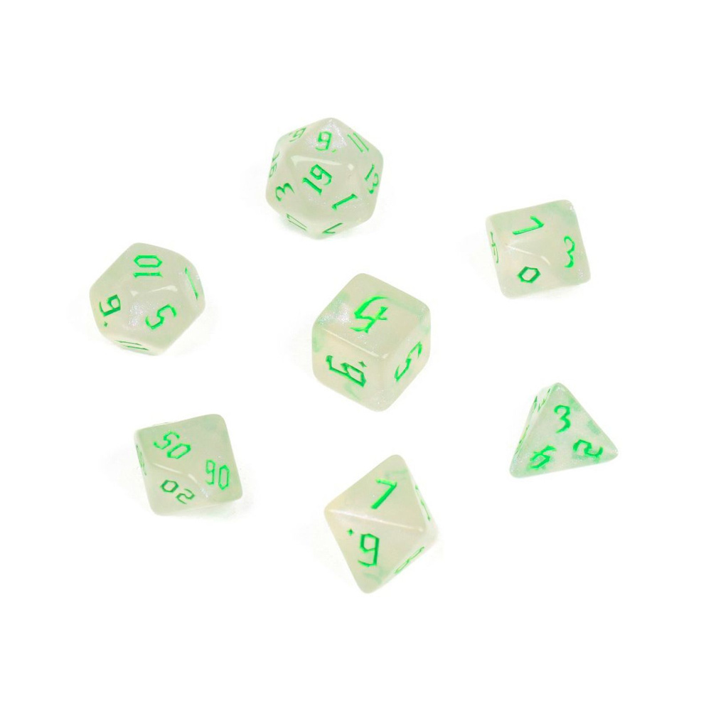 Набор кубиков для DnD (Dungeons and Dragons, ДнД), болотная лихорадка ...