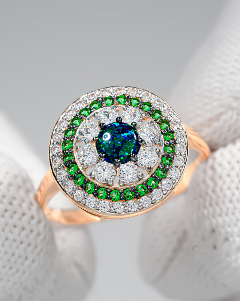 Trade Jewelry Кольцо Массивное, крупное кольцо , круглой формы , из ...