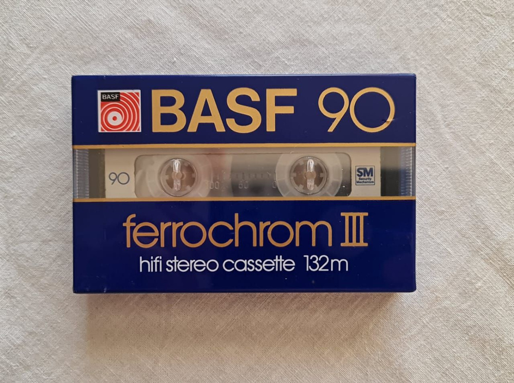 Аудиокассета BASF 90 - купить с доставкой по выгодным ценам в интернет-магазине OZON (1431596810)