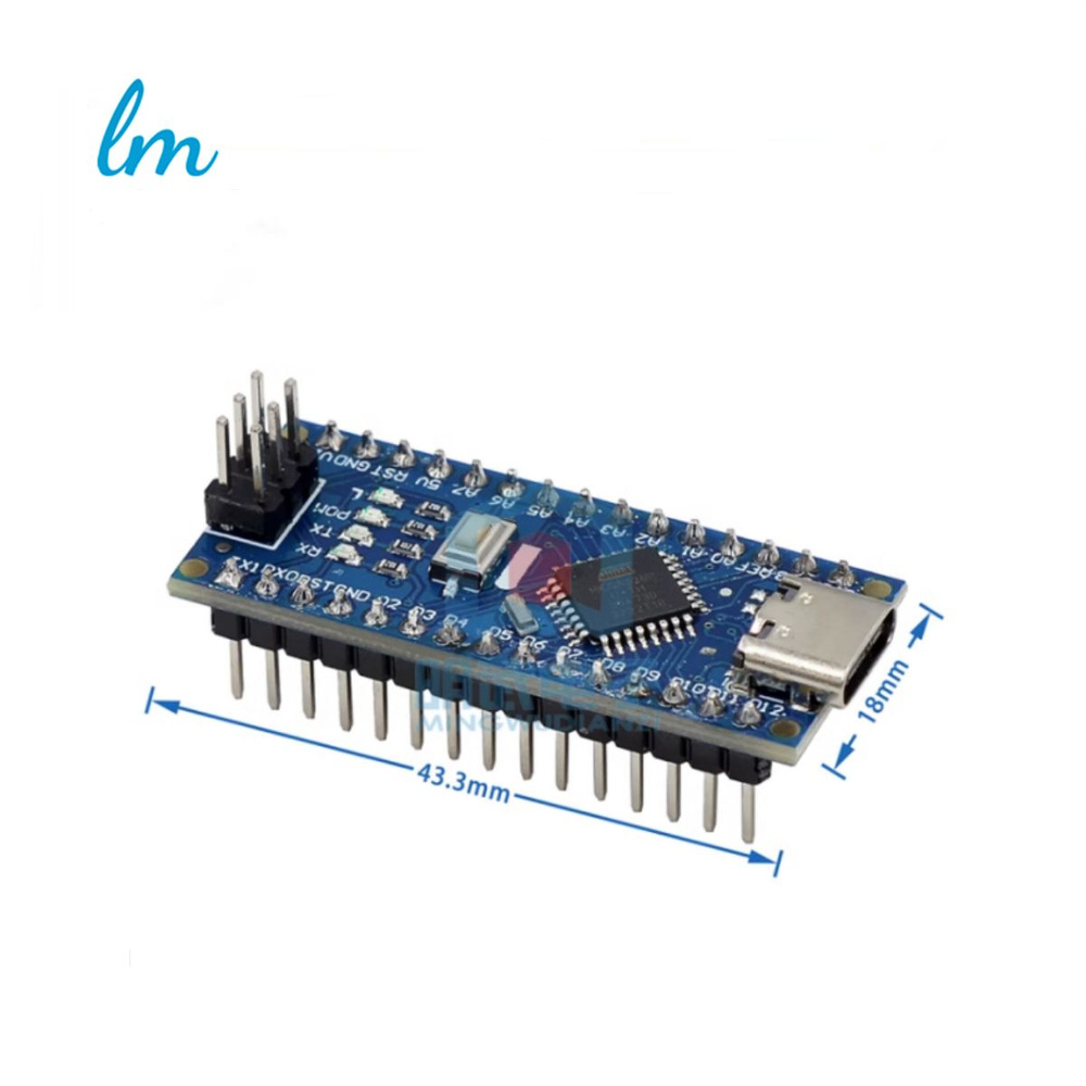 Контроллер Arduino Nano V30 Type C купить с доставкой по выгодным