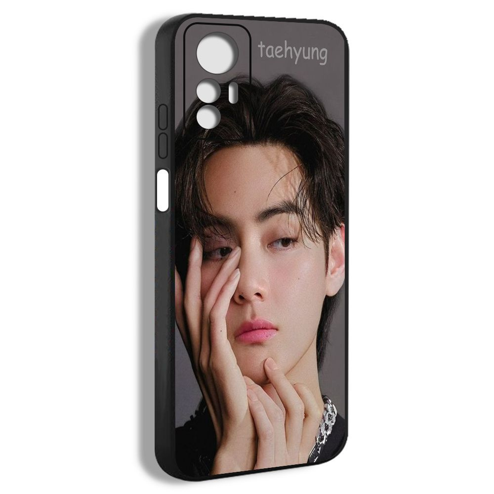 чехол для Xiaomi Redmi Note 12S 4G с принтом Ким Тэхен БТС тэхён BTS ...