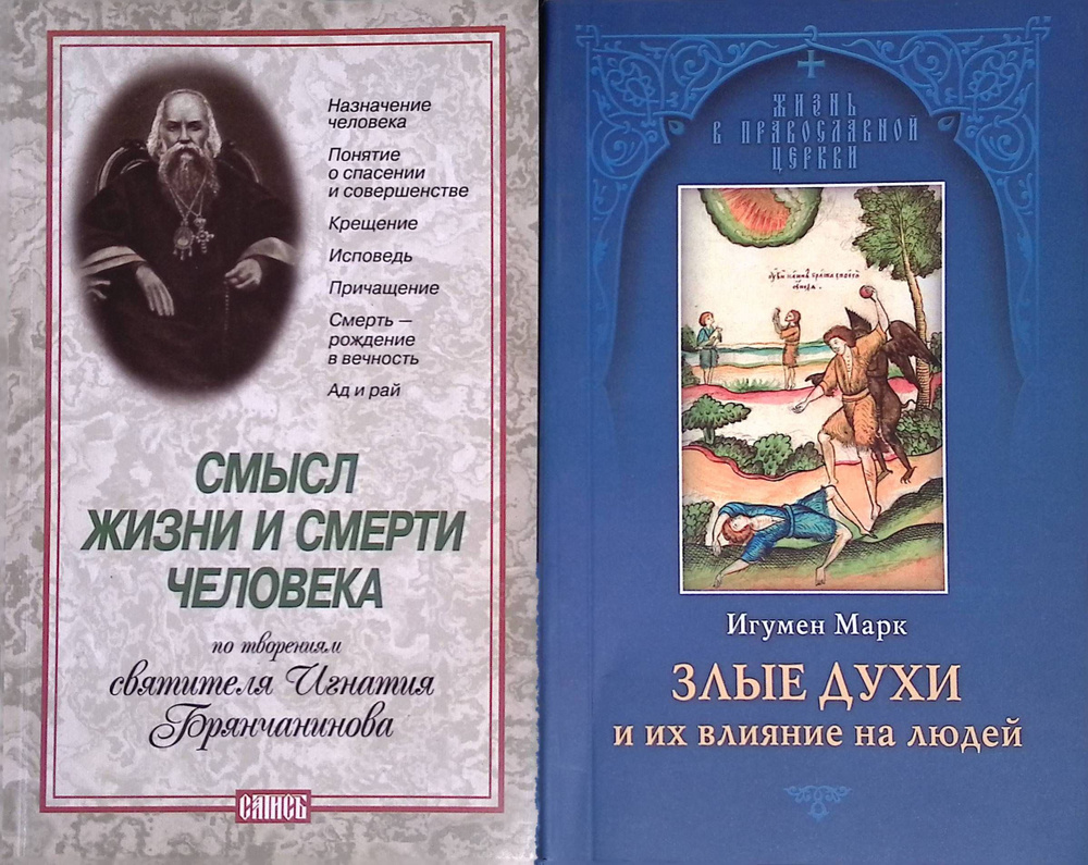 Комплект из 2 книг: Смысл жизни и смерти человека. По творениям ...