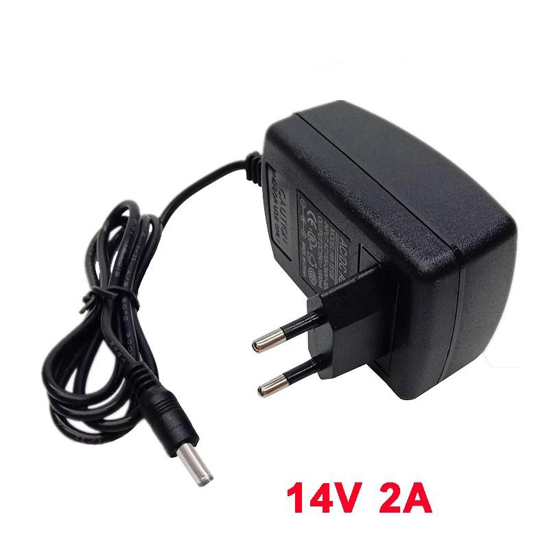 14V2A AC 100V-240V адаптер преобразователя DC 14V 2A 2000mA 28W Блок ...