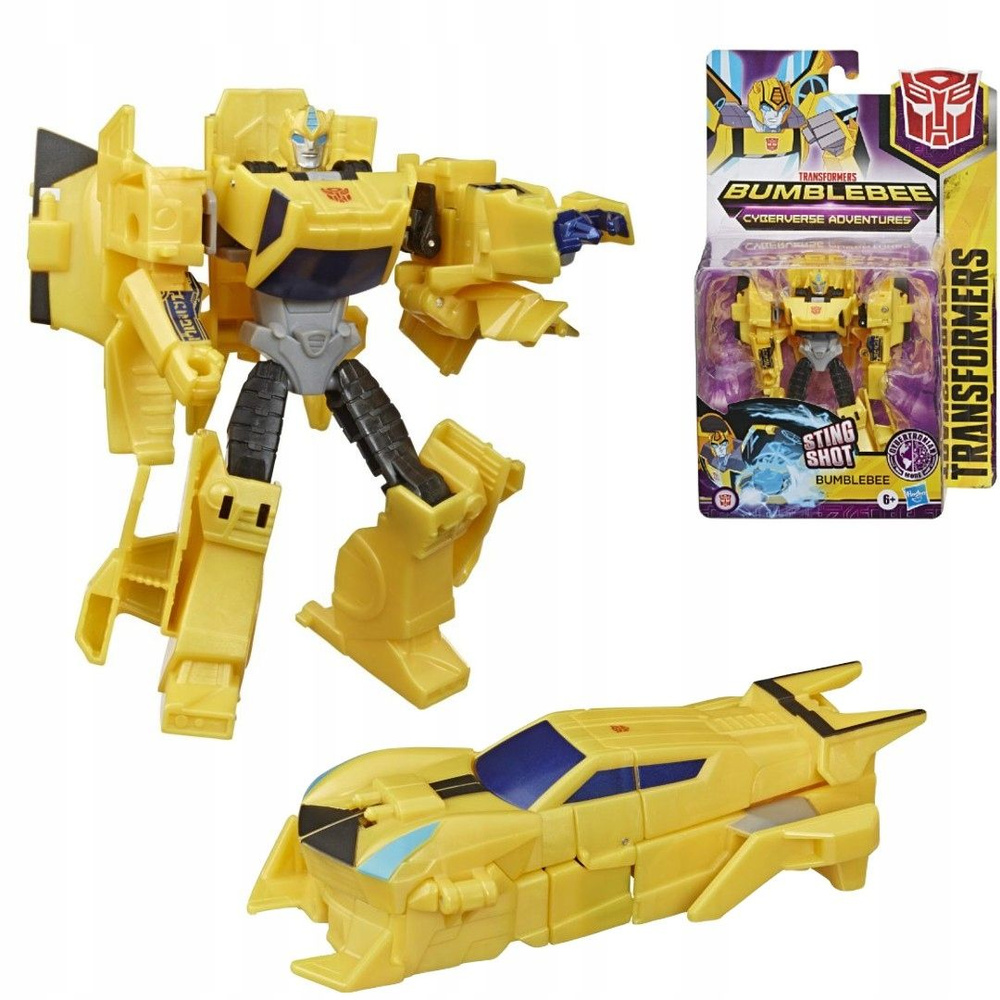 Фигурка Hasbro Transformers Cyberverse Sting Shot Bumblebee ...