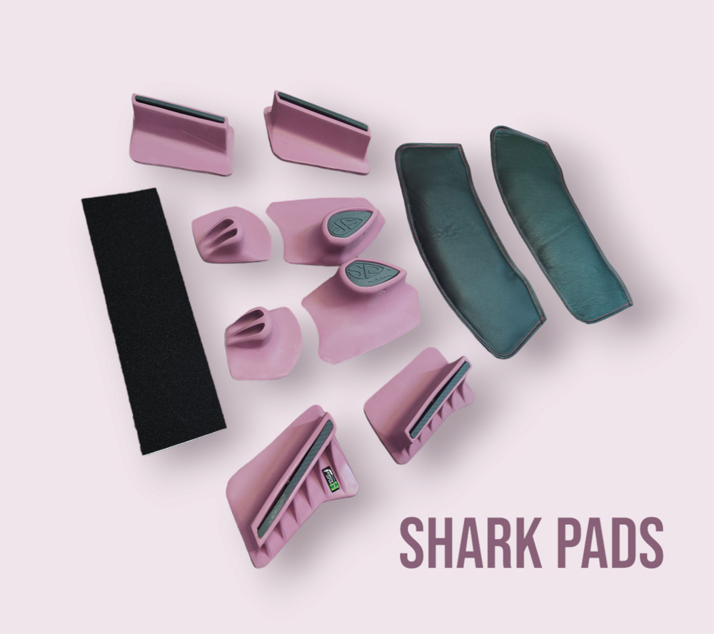 Универсальные регулируемые подушки - упоры Shark Pads (комплект верх ...