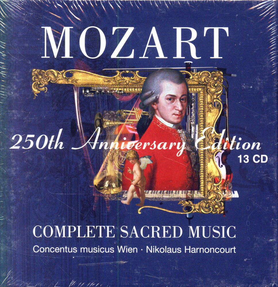 CD Mozart. Complete Sacred Music. 250th Anniversary Edition (Germany, Warner Classics, 2564 ...