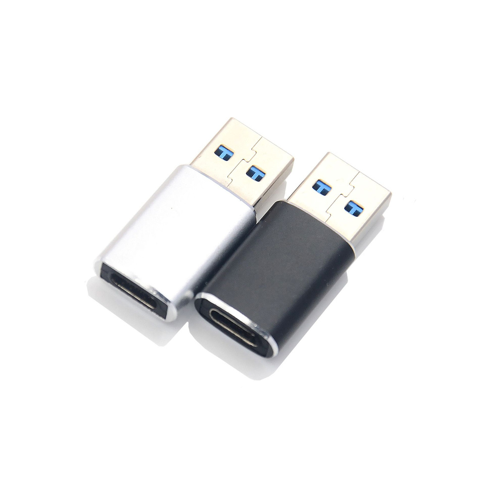 Переходник с Usb 3 0 папа выход на Type C мама вход Тайп си для