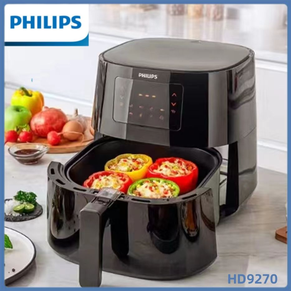 Philips Аэрогриль HD9270/70, черный, белый купить на OZON по низкой ...