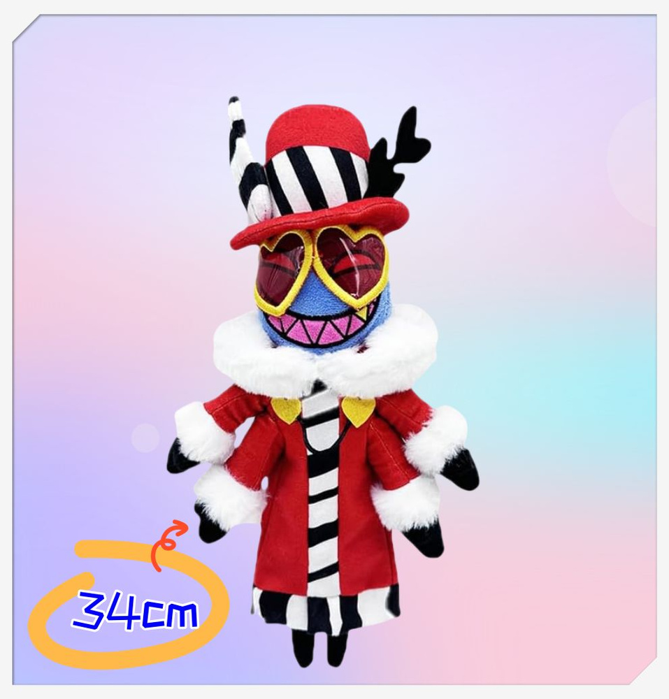 мягкие игрушки Alastor Figure Lucifer Snake and Cursed Cat -35CM ...