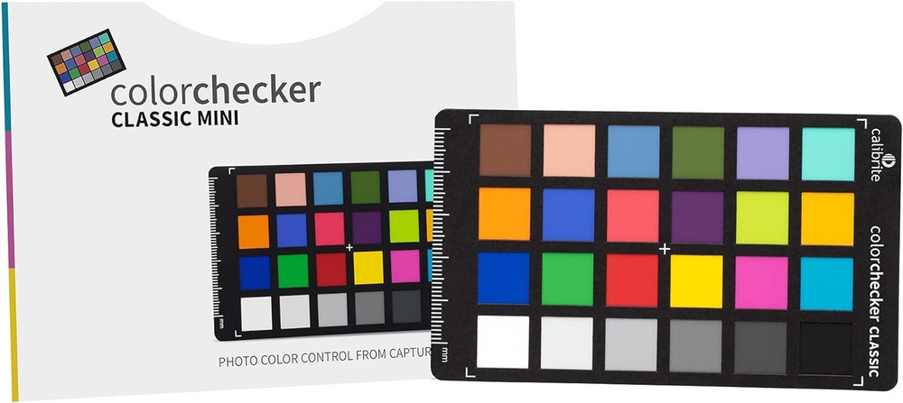 Calibrite ColorChecker Classic Mini, Шкала для цветокоррекции - купить ...