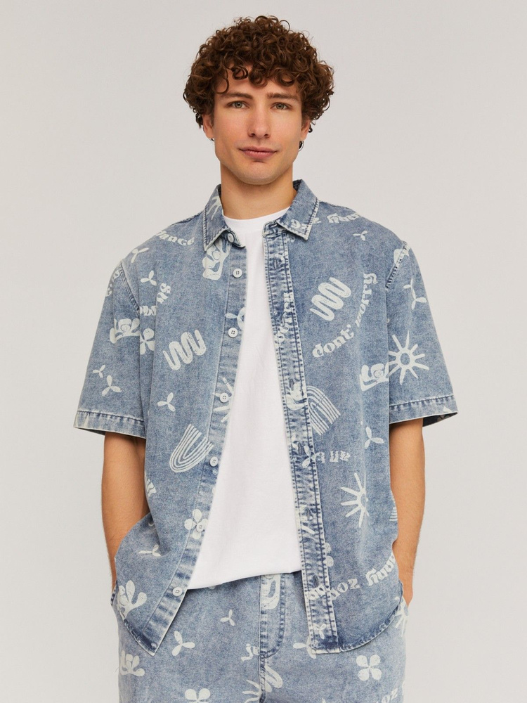 Рубашка Zolla - купить с доставкой по выгодным ценам в интернет ...