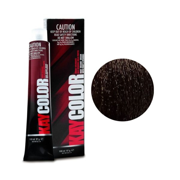 KayPro Крем-краска аммиачная Kay Color, 4.0 коричневый, 100 мл - купить ...