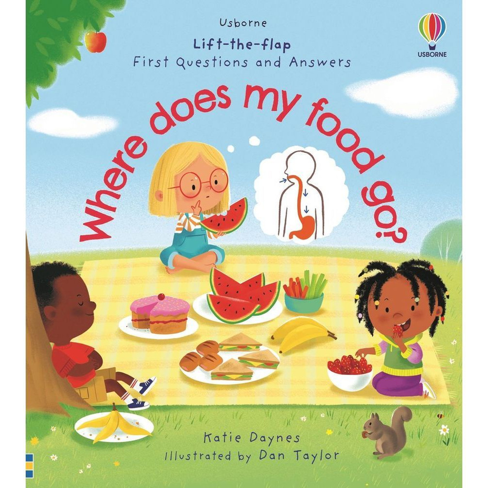 Lift-The-Flap First Questions and Answers Where Does My Food Go книга с ...