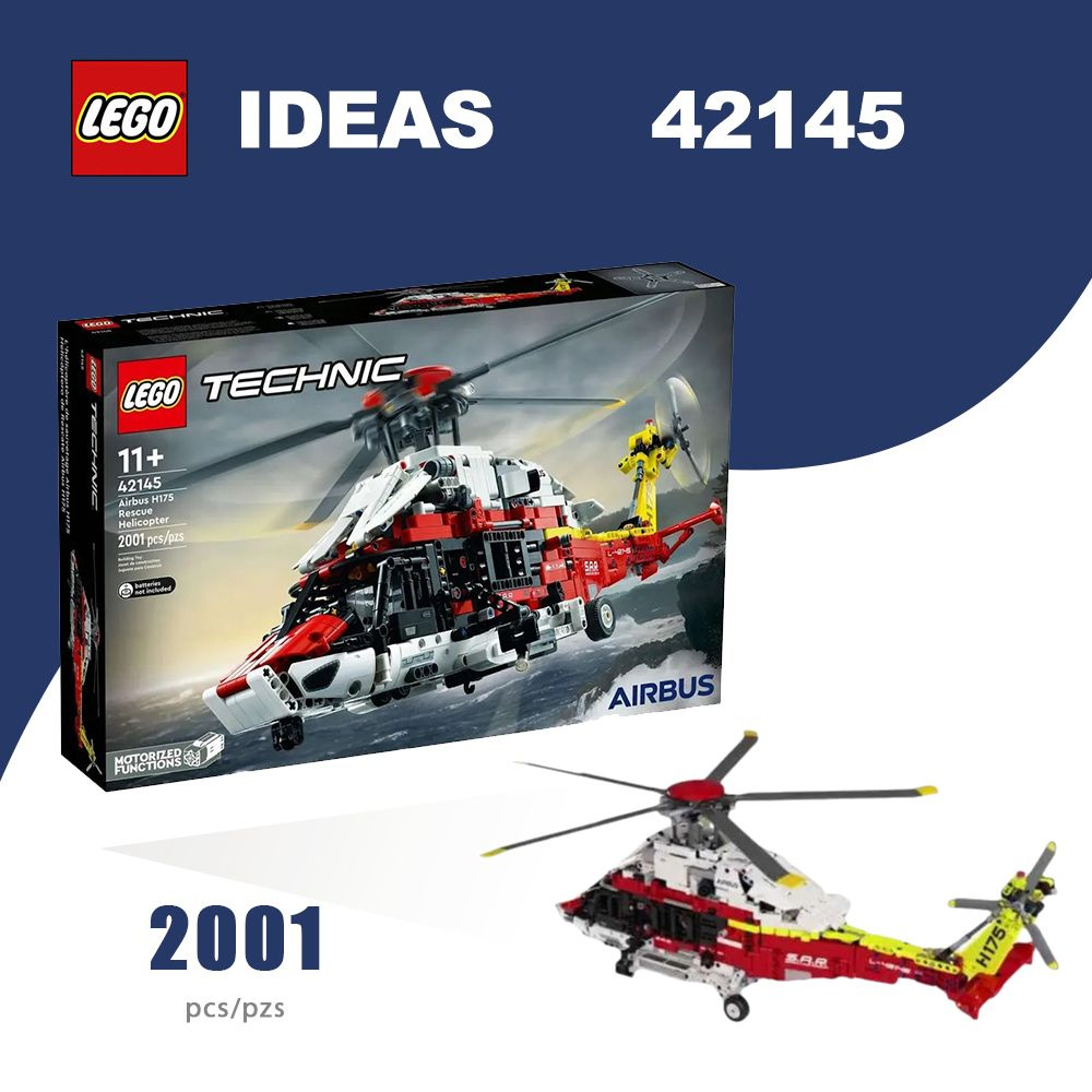 Конструктор LEGO Technic Airbus H175 Rescue Helicopter 42145 ...