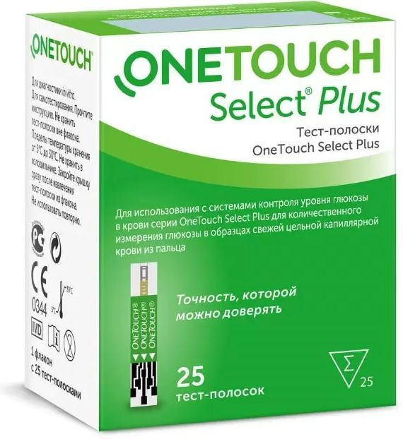 Глюкометр one touch Select Plus – купить в интернет-аптеке OZON по ...