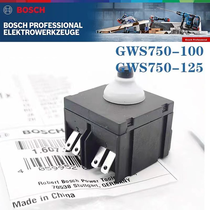 Оригинальный выключатель BOSCH GWS750-100/GWS750-125 - купить в ...