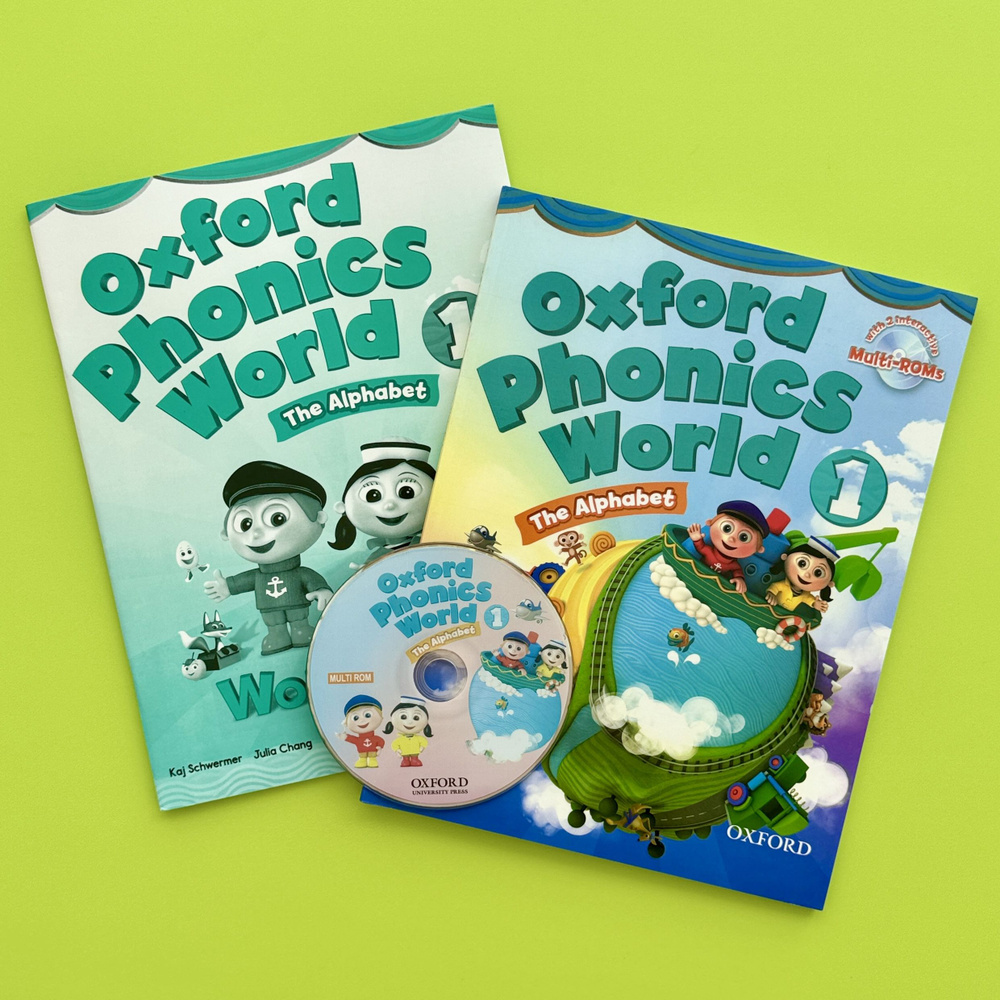 Oxford Phonics World 1: Student Book + Workbook + CD | Schwermer Kaj ...