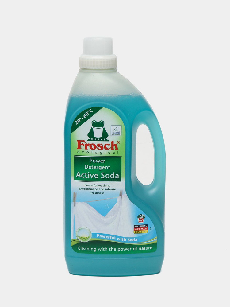 FROSCH Гель для стирки белья Сода концентрат 1,5 л - купить с доставкой по выгодным ценам в ...