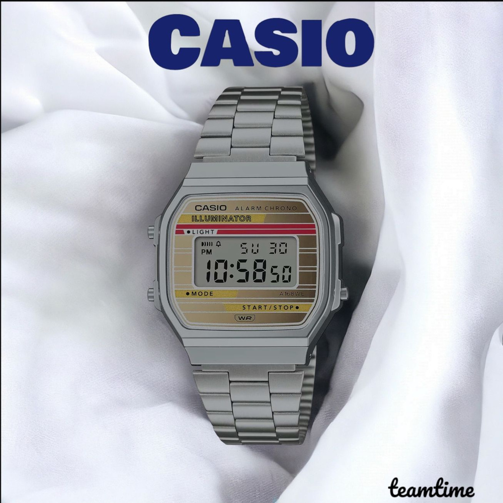 Наручные часы CASIO A168WEHA-9A купить на OZON по низкой цене (1646933992)
