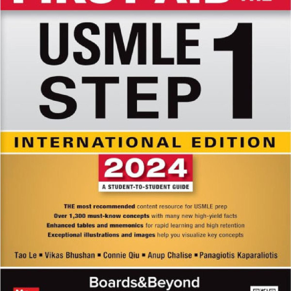 First Aid for the USMLE Step 1 2024 34th Edition ISE - купить с ...