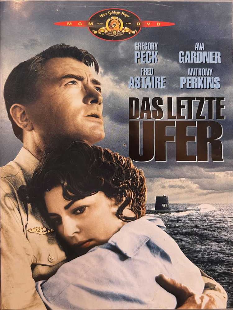 Das Letzte Ufer (On the Beach) На берегу, 1959, в гл. ролях Грегори Пек и Ава Гарднер, DVD ...