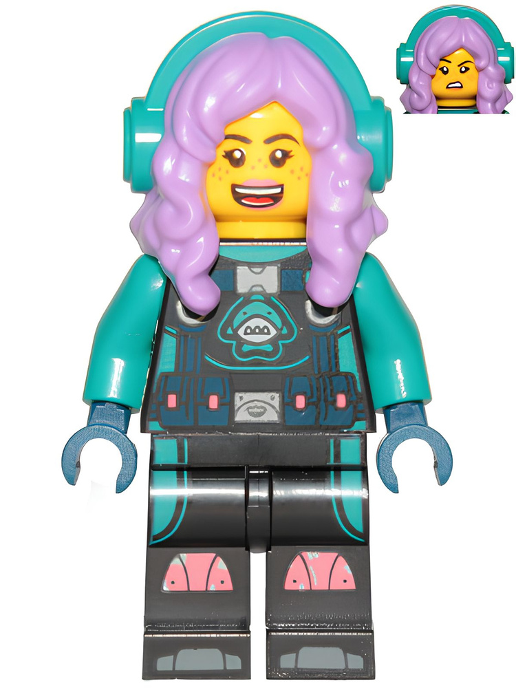 Минифигурка Lego Hidden Side Parker L. Jackson - Diving Suit with ...