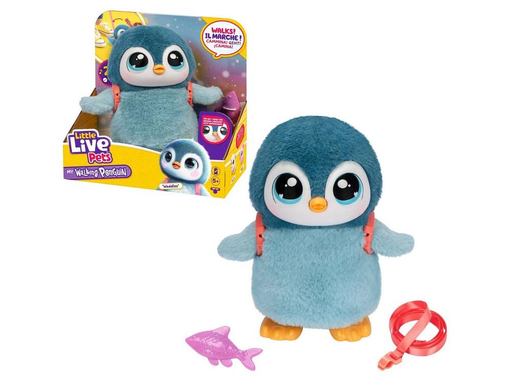 Игрушечный пингвин Little Live Pets, ходячий и звуковой купить на OZON ...