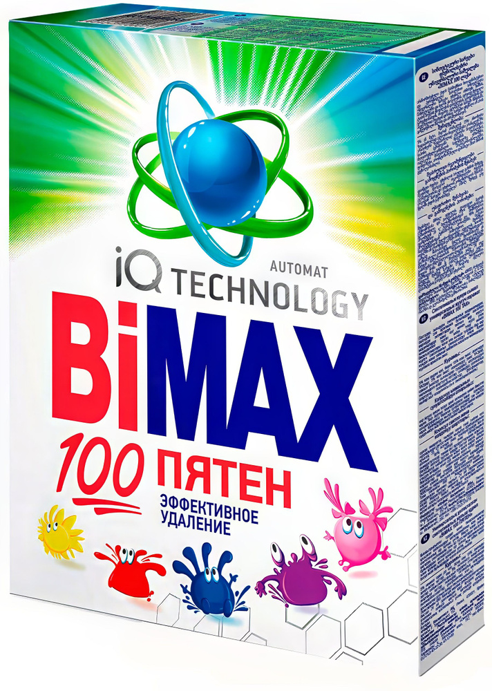 Порошок BiMAX 100 пятен Automat для стирки белья, 400 г купить на OZON по низкой цене (1991142488)