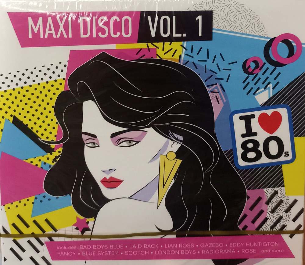 Maxi Disco vol.1- I love 80's . 2 CD. Коллекционное издание! купить на ...