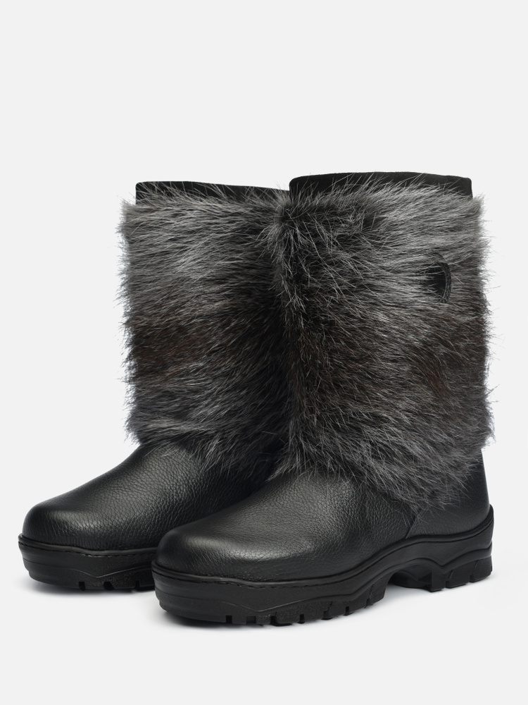 Сапоги Мужской MOREGOR унты, размер 42 темно-серый Зима 7 Без каблука Россия Без застёжки купить ...