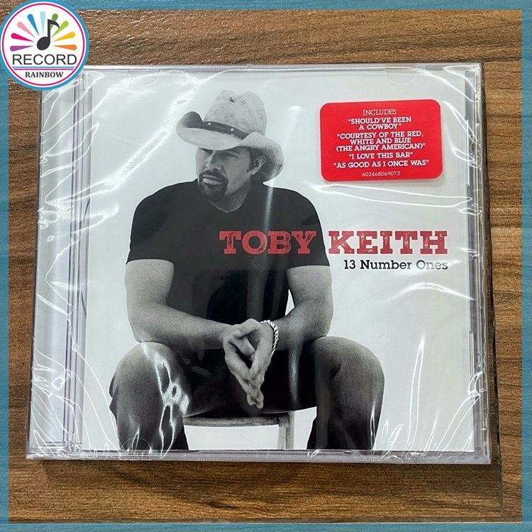 Toby Keith 13 Number Ones 2024 CD настоящий Герметичная упаковка ...