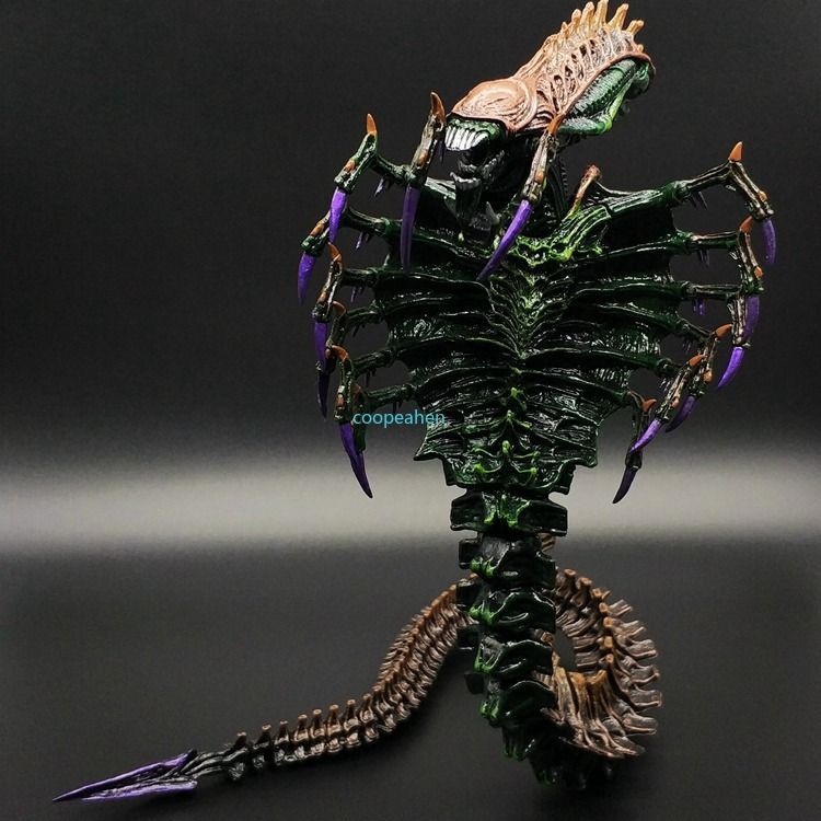 Фигурка NECA Alien Aliens Xenomorph Warrior Blue Predators Riple ...