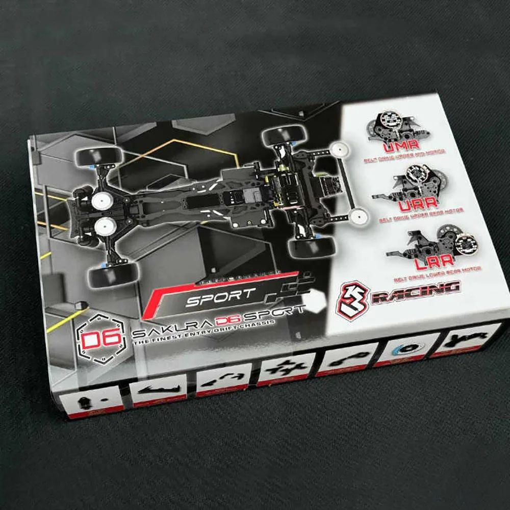 3Racing Sakura D6 SPORT D6S RWD KIT 1/10 RC электрическая модель автомобиля для ...