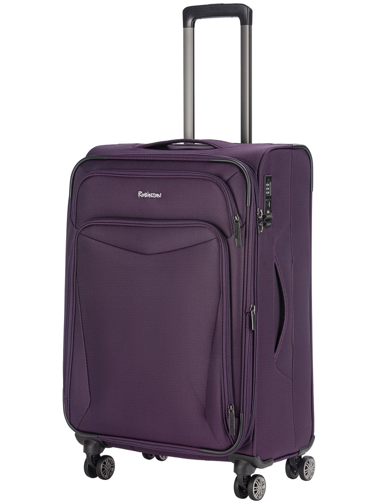 Robinzon Чемодан Полиэстер 67 см 70 л купить на OZON по низкой цене (1771029920)