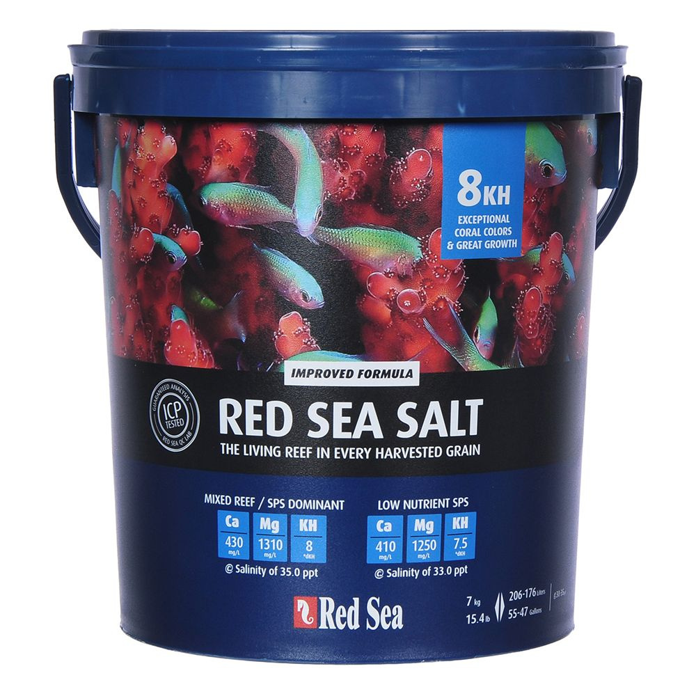 Соль морская Red Sea Coral Pro Salt 7кг на 210л (ведро) купить на OZON ...