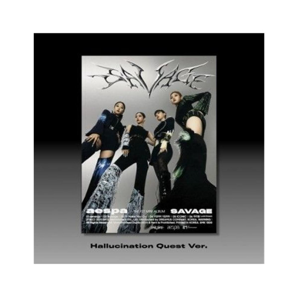 Альбомы- Re-release aespa 1st Mini Album - Savage (PhotoBook ...