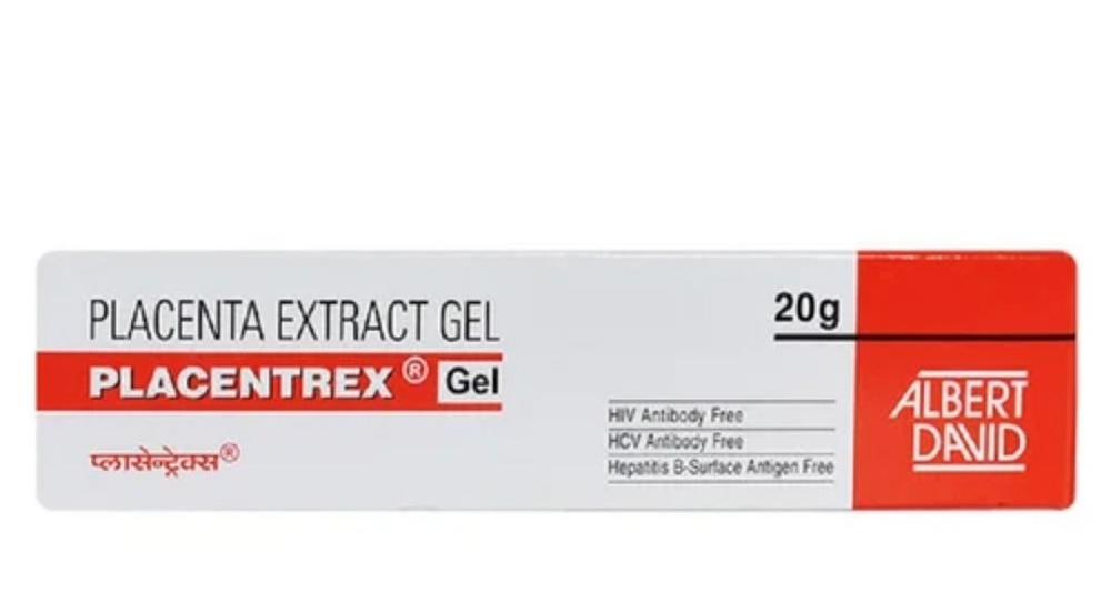 Плацентрекс омолаживающий гель, Placenta Extract Gel, Albert David, 20g ...