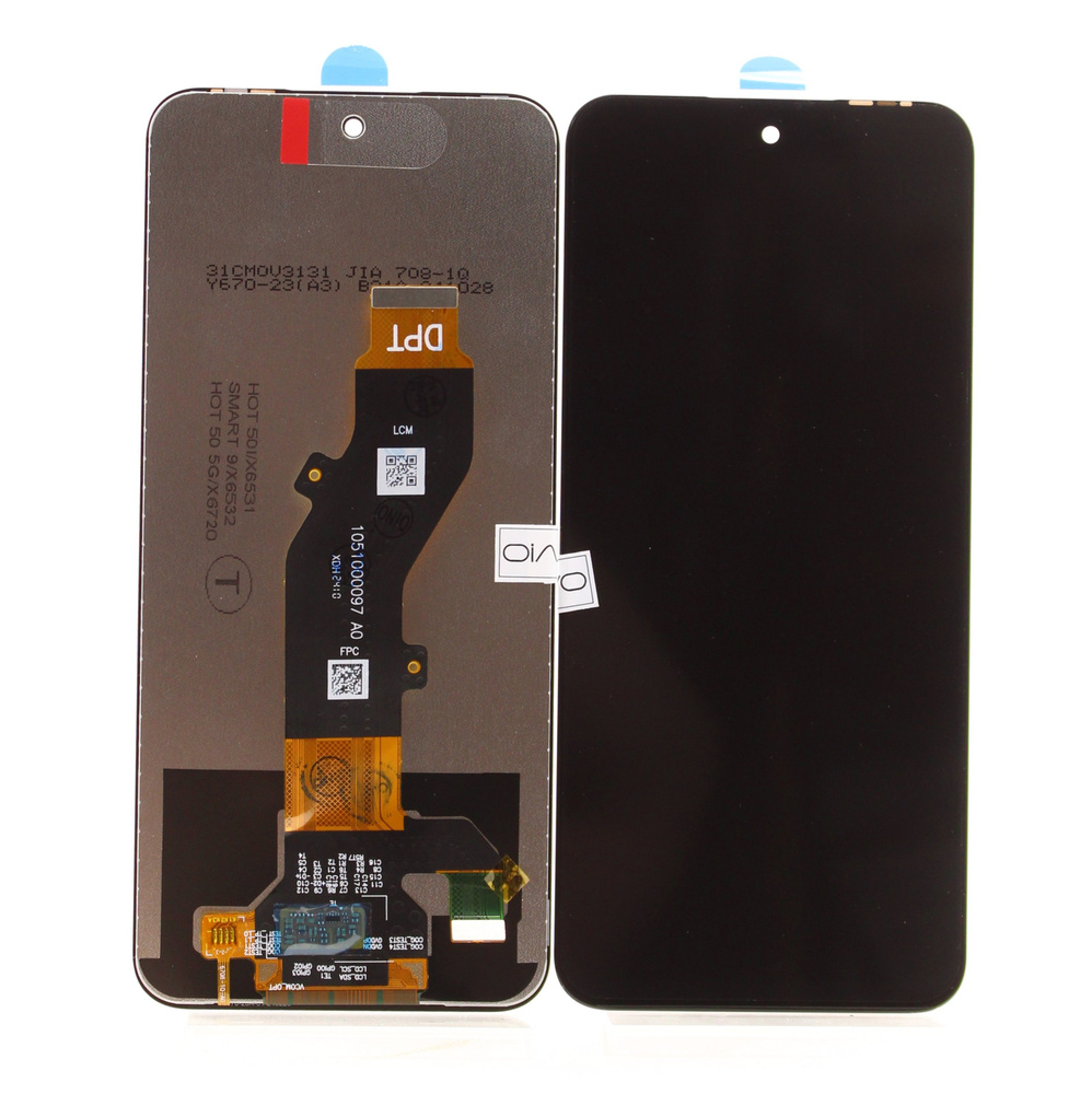 Дисплей для Tecno Spark 30C 4G, Spark 30 5G (KL8), Spark Go 1 (KL4), infinix Smart 9, Hot 50i ...