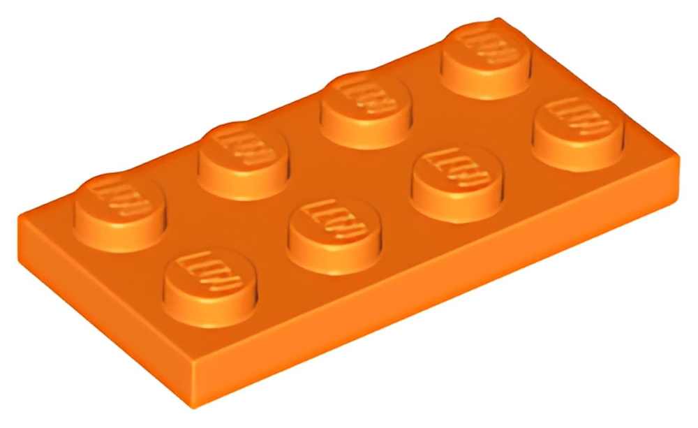 Деталь Lego 3020 Orange 4 version U купить на OZON по низкой цене ...