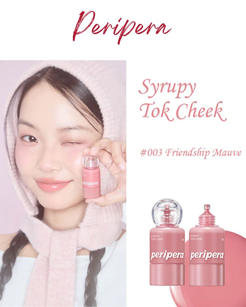 PERIPERA Syrupy Tok Cheek Жидкие румяна ,9 г - #03 Friendship Mauve купить на OZON по низкой ...