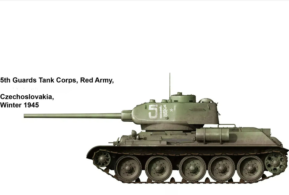 Border Model BT-027 1/35 T-34/85 Комбинированная башня 112 - й калибр w ...