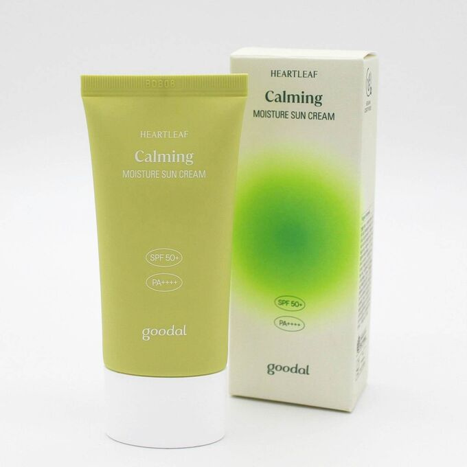GOODAL Солнцезащитный крем SPF 50 PA++++ с хауттюйнией HOUTTUYNIA ...