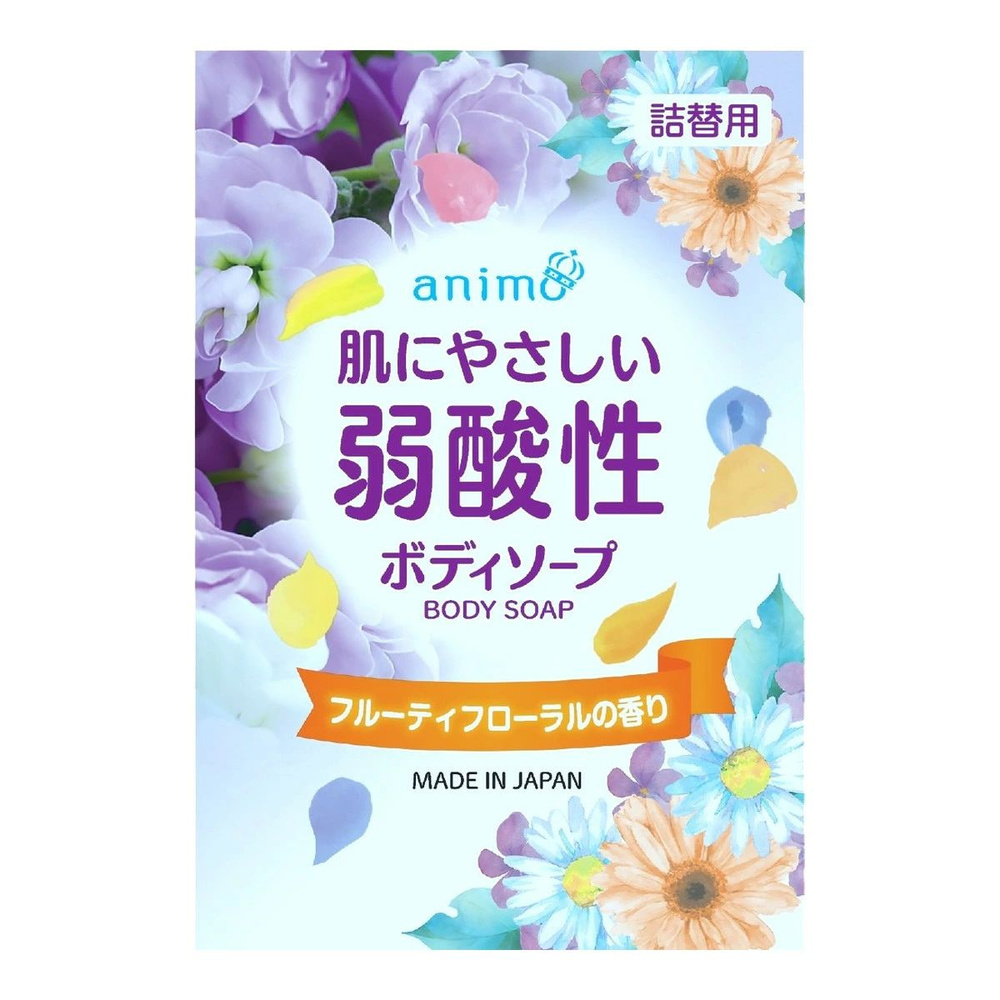 Rocket Soap Слабокислотное жидкое мыло "Animo Fruity Floral" для тела ...